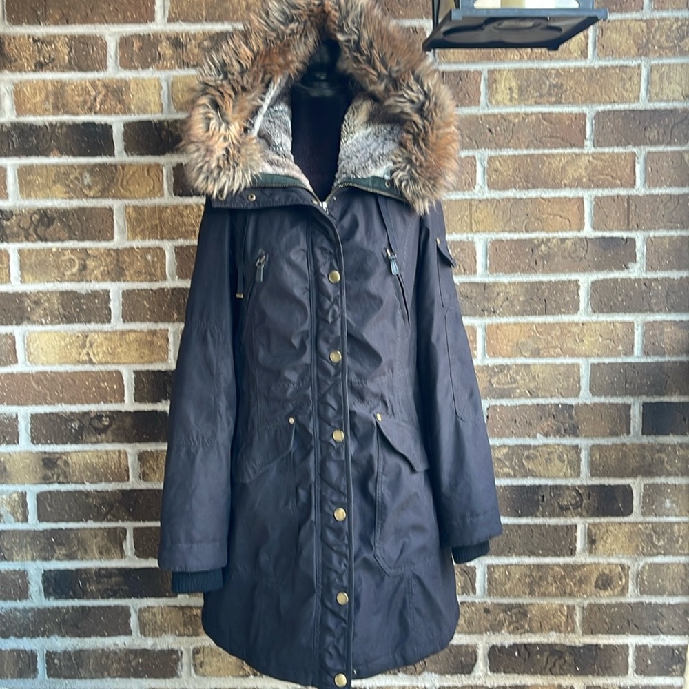 1 Madison Expedition Parka With Fur Hood - Gem